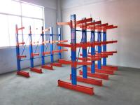 China Heavy Long Span Cantilever Racking System with 300-700KG Arm Capacity and 600-1500mm Arm Length for Pipe Storage for sale