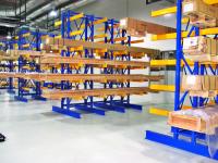 China Double Side Industrial Cantilever Racking System - 300KG to 700KG Arm Capacity, W1200mm Width Options for sale