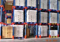 China Drive-In Pallet Rack Heavy Duty Industrial Shelving 5000mm Height 2000KG Capacity Cold Rolling Steel for sale