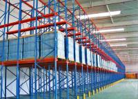 China Drive-In Pallet Rack Heavy Duty Industrial Shelving 5000mm Height 2000KG Capacity Cold Rolling Steel for sale