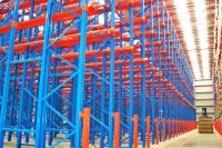 China Double Entry Drive In Pallet Rack for High Density Storage - 5000mm Height, 2000KG Capacity for sale