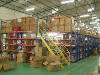 China Adjustable Rack Supported Mezzanine Floor with 300-1500KG Load Capacity and 4000-6000mm Height Options for sale