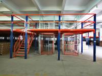 China Structural Steel Raised Storage Mezzanine Floor - 1-3 Levels, 300-1000KG Load Capacity, Custom Sizes for sale