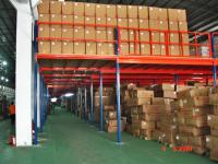China Multi Tier Industrial Mezzanine Floors with 500KG Load Capacity and 2500mm Clearance Height for Warehouse Storage for sale