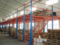 China 500kg Steel Shelf Supported Mezzanine Floor System - 1-3 Levels, 2500mm Clearance Height, Custom Industrial Storage for sale