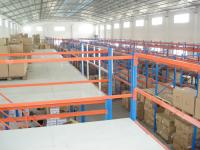 China 500kg Steel Shelf Supported Mezzanine Floor System - 1-3 Levels, 2500mm Clearance Height, Custom Industrial Storage for sale