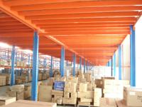 China 500kg Steel Shelf Supported Mezzanine Floor System - 1-3 Levels, 2500mm Clearance Height, Custom Industrial Storage for sale