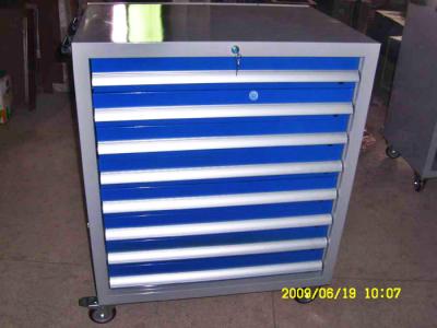 China Heavy Duty Metal Roller Tool Chest Cabinet 600-1000mm Width with 50-200KG Drawer Capacity for sale