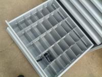 China Metal Tool Chest Cabinet 600×545×730mm with 3-10 Drawers and 50-200KG Load Capacity - Powder Coated Industrial Storage for sale