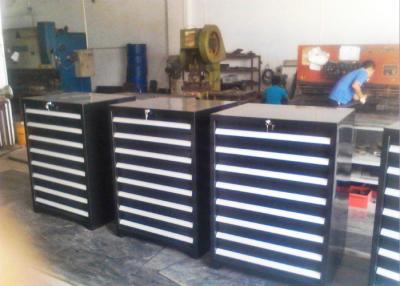 China Professional Powder Coated Mobile Tool Chest with Friction Slides - 50-200KG Drawer Capacity, 600-1250mm Height Options for sale