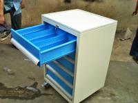 China Professional Powder Coated Mobile Tool Chest with Friction Slides - 50-200KG Drawer Capacity, 600-1250mm Height Options for sale