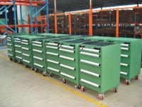 China Heavy Duty Tool Chest Side Cabinet with Ball Bearing Slides - 600×545×730mm to 760×705×970mm Sizes, 50-200KG Drawer Capacity for sale