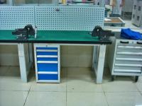 China Powder Coating Stainless Steel Industrial Workbenches with 4 Drawers - 1500-2100mm Width, 500-1500kg Load Capacity for sale