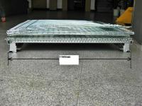 China Industrial Stackable Welded Steel Wire Mesh Pallet Cage 800-1550mm Sizes 500-2500kg Capacity for sale