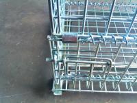 China Welded Steel Wire Mesh Pallet Cage with 800-2000KG Load Capacity and 5.0-6.4mm Wire Diameter Options for sale