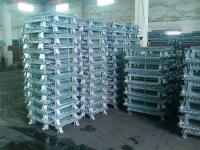 China High Strength Industrial Metal Pallet Cages - 800-1550mm Sizes, 500-2500kg Load Capacity, Galvanized Steel Construction for sale