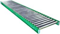 China Portable Gravity Roller Conveyor System with 30-120KG Load Capacity and 620-1200mm Width Options for Workshop Material Handling for sale