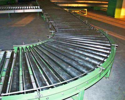 China Power Roller Conveyor 620-1200mm Width with 30-120KG Load Capacity for Carton Transport for sale