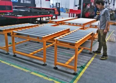 China Flexible Heavy Duty Roller Conveyor 30-120KG Capacity with 620-1200mm Width Options for Warehouse Transport for sale