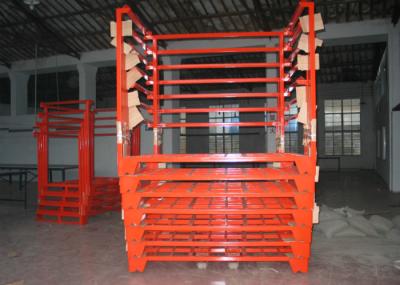 China Powder Coated Portable Stacking Racks 1000-2000KG Capacity 1400x900x1200mm Storage for sale