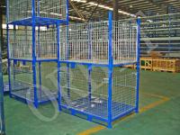 China Powder Coated Portable Stacking Racks 1000-2000KG Capacity 1400x900x1200mm Storage for sale