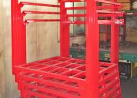 China Millwork Collapsible Stacking Rack 1000-2000KG Capacity 1400x900x1200mm Logistics Storage for sale
