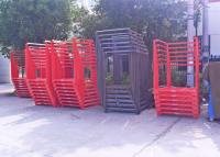 China Cold Rolling Steel Portable Stacking Racks 1000-2000KG Capacity with 1400×900×1200mm Standard Size for sale