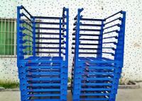 China Cold Rolling Steel Portable Stacking Racks 1000-2000KG Capacity with 1400×900×1200mm Standard Size for sale