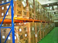 China Blue / Orange Selective Pallet Racking , Adjustable Steel Pallet Racks for sale