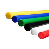 China Black Copolyformaldehyde POM C Plastic Rods Sheets Thermal Oxidation for sale