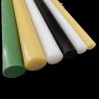 China Low Friction Coefficient PA6 Oil Nylon Bar 60mm Green Black for sale