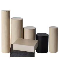 China Glass Fiber PEEK GF30 Plastic Rod Sheet Plastic Machining for sale