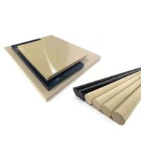 China Glass Fiber PEEK GF30 Plastic Rod Sheet Plastic Machining for sale