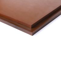 China Custom Brown Polyimide Plastic Board Sheet Panels PI 380-211 for sale