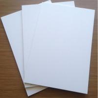 China Custom Extruded PVC-U Plastic Sheet White Thermoplastic for sale