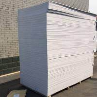 China Custom Extruded PVC-U Plastic Sheet White Thermoplastic for sale