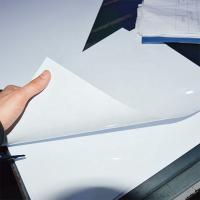 China Custom Extruded PVC-U Plastic Sheet White Thermoplastic for sale