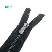China 16 Inch Bronze Jacket Heavy Duty Metal Zippers for sale