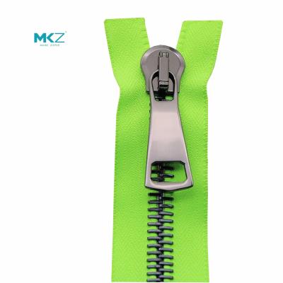 China #15 #20 #30 Black Nickel Heavy Duty Metal Zippers for sale