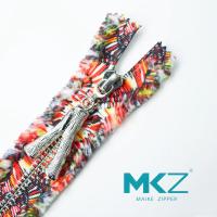 China Metal Zipper With Rough Edge Personality Pull Head  special zipper for sale
