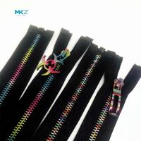 China Clothing Dress Luggage seven colour tooth for jacket Metal Zipper for sale