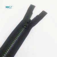 China Rubber Teeth #5 Plastic Jacket Zipper , MKZ Lightweight Open Ended Zips for sale