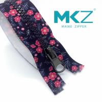 China MKZ #3 Resin Zipper , Clothing Waterproof Closed End Zip for sale