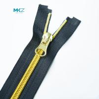 China Gold Plating #8 Nylon #10 Heavy Duty Plastic Zipper for sale