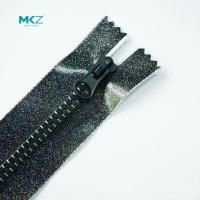 China #5 Black Printed Bags Resin Open End Water Proof Zippers for sale