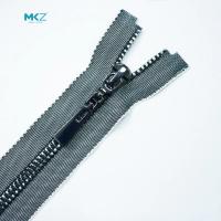 China Nickel Open End Zippers for sale
