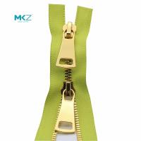 China Corn Teeth double ended #8 Heavy Duty Metal Zippers for sale