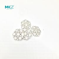China Sustainable Silver Rhinestone Sweater 36L Pearl Buttons 22.9mm for sale