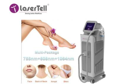 China Alexmed Pro Diode Laser Painless Hair Removal Machine 755nm 808nm 1064nm for sale