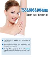 China Ce Fda Triple Wavelength Laser Hair Removal Commercial Use for sale